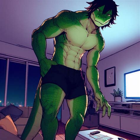 Sexy Lizardman By Kingdragon01 On Deviantart
