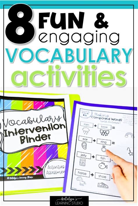 8 Great Vocabulary Activities And Games For Building Word Understanding