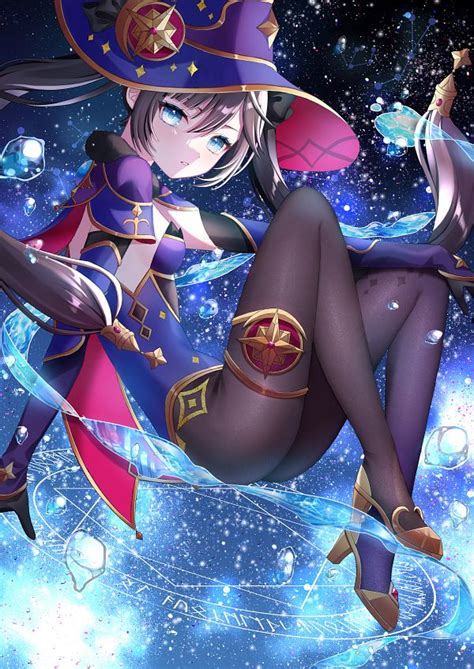Mona Megistus Genshin Impact Image By Mochi Mochi052 3744571