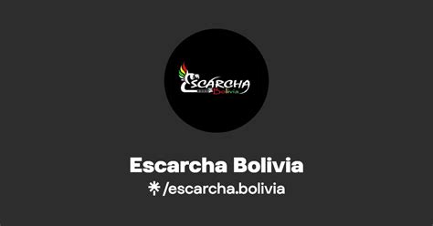 Escarcha Bolivia Instagram Facebook Linktree