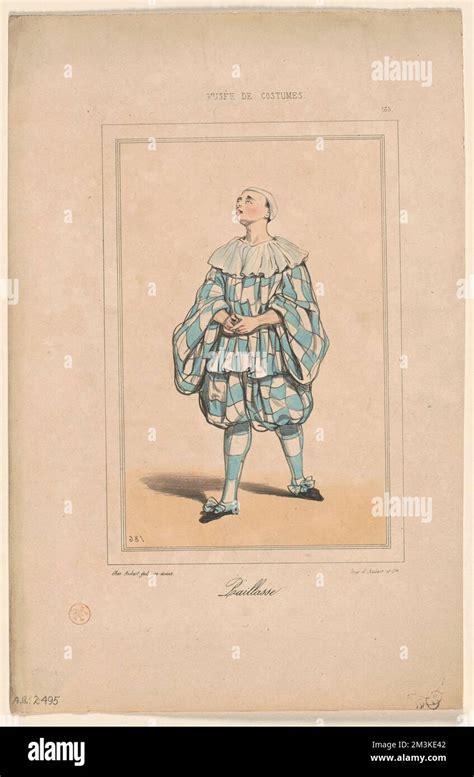 Pailasse Paul Gavarni 1804 1866 Lithographs And Other Works Stock