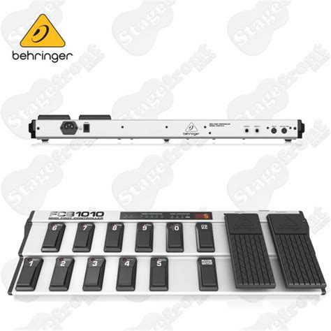 Behringer Fcb1010 Midi Foot Controller Stagefront Music
