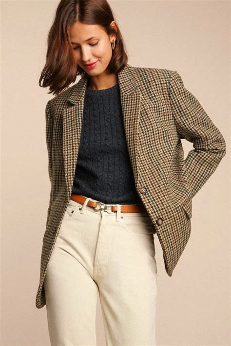 Guía Para Combinar La Blazer De Cuadros Esta Temporada