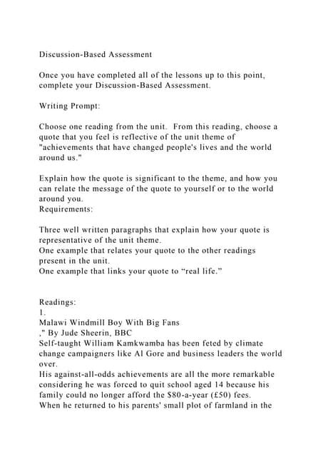 Discussion Questions 70 Words Min On The Three Question Below No Pladocx