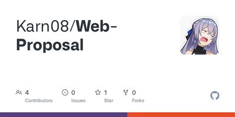 GitHub Karn Web Proposal