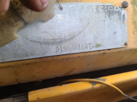 Dynahoe 190 Equipment Parts Unit For Sale