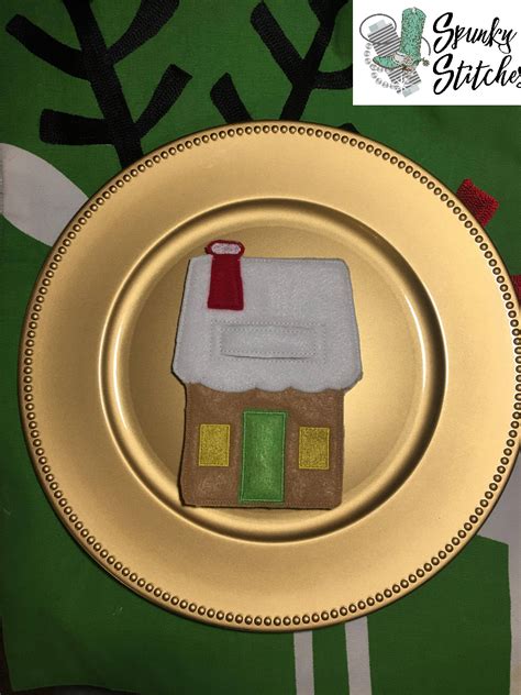 Christmas Cabin Silverware Holder