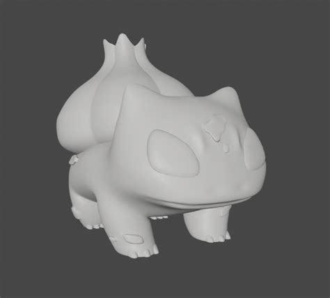 Archivo Stl Bulbasur 🐉・modelo Para Descargar E Imprimir En 3d・cults