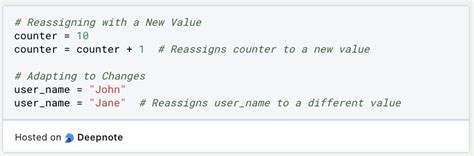 Was Sind Python Variablen Data Basecamp