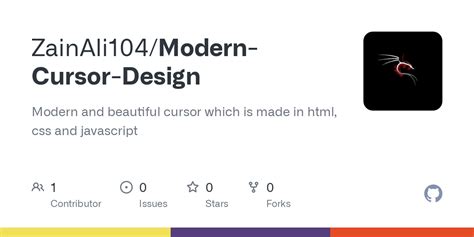 Github Zainali104modern Cursor Design Modern And Beautiful Cursor Which Is Made In Html Css