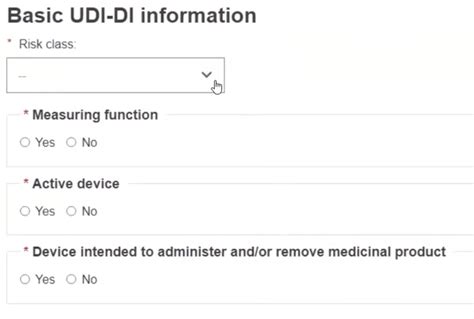 Basic Udi Di Information