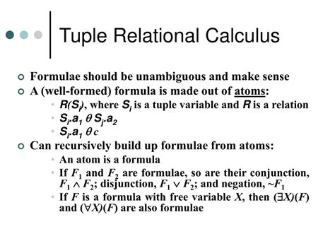 Ppt Relational Algebra And Relational Calculus Powerpoint Presentation