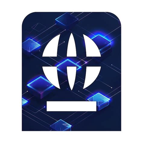 Image Icons Passport Blue Squares Background Shapes Premium Ai