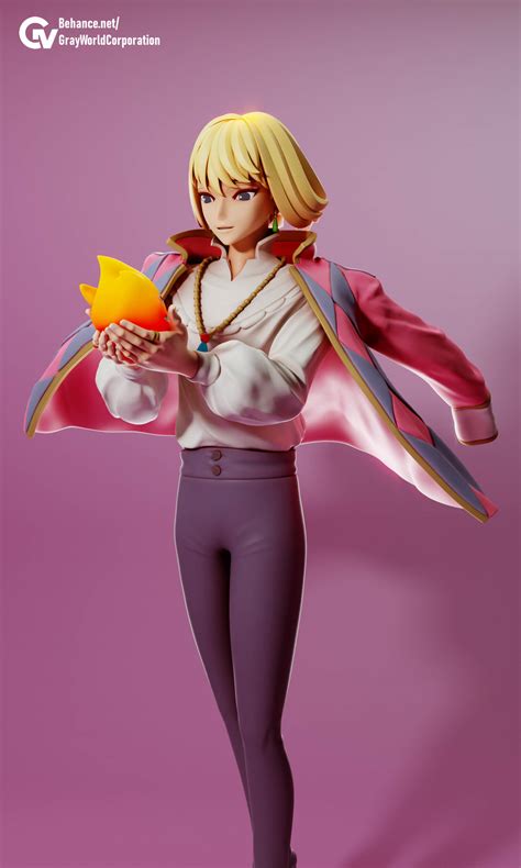 Howl Jenkins Pendragon Howls Moving Castle 3d Model By Gray World