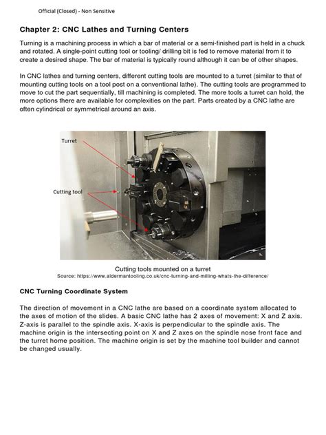 Chapter 2 CNC Lathes and Turning Centers | PDF | Numerical Control | Machining