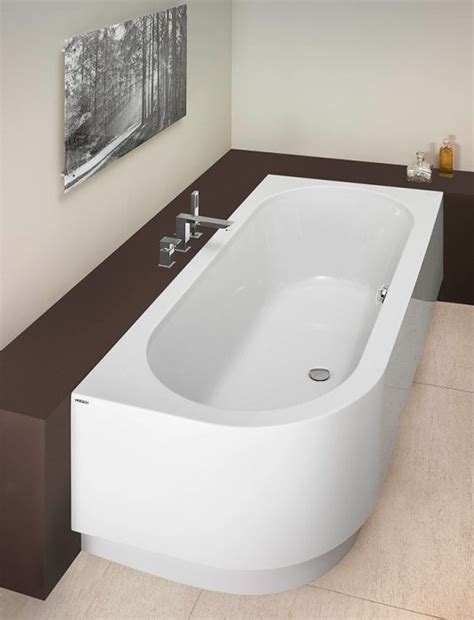 Hoesch Happy D Wanna Asymetryczna 180x80 Prawa Z Obudową Biała 6487010