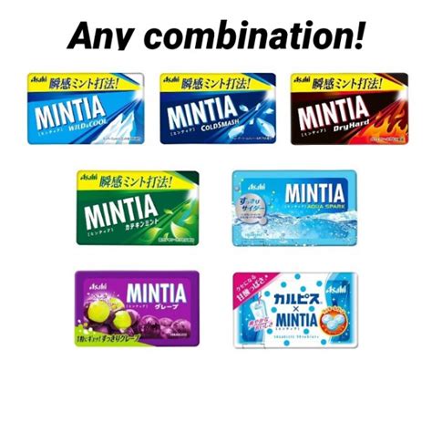 【direct From Japan】 Asahi Mintia 50 Tablets 2 4 10 Packs Wild
