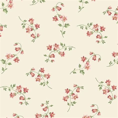 The Seamstress Fabric Half Yard Edyta Sitar Fabric Cream Off White