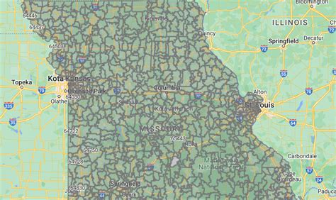 List Of Missouri Zip Codes Complete Rijals Blog