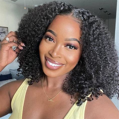 Mongolian Afro Kinky Curly Bundles Human Hair 4b 4c Afro