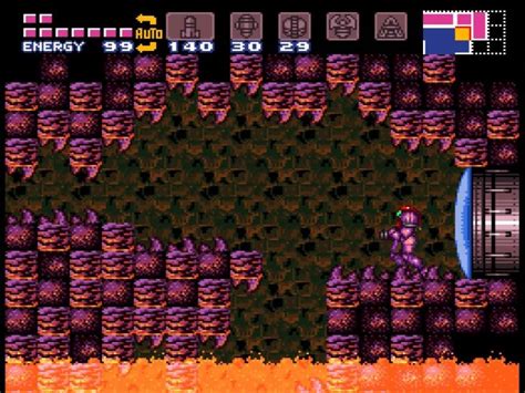 Lower Norfair Get The Screw Attack Super Metroid Walkthrough