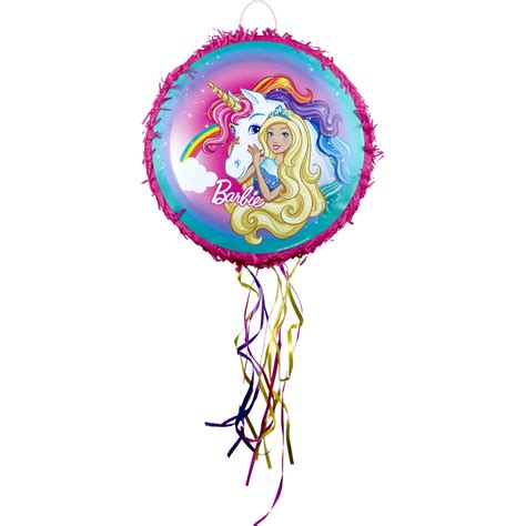 Barbie Dreamtopia Pull String Pinata Au