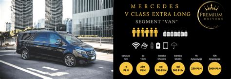 Rental Mercedes V Class Extra Long Premiumdriverspl