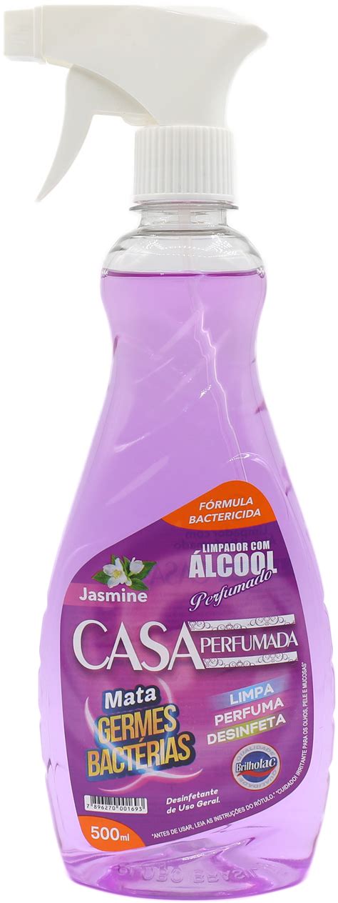 Limpador Com Álcool Perfumado Casa Perfumada C Gatilho 500ml