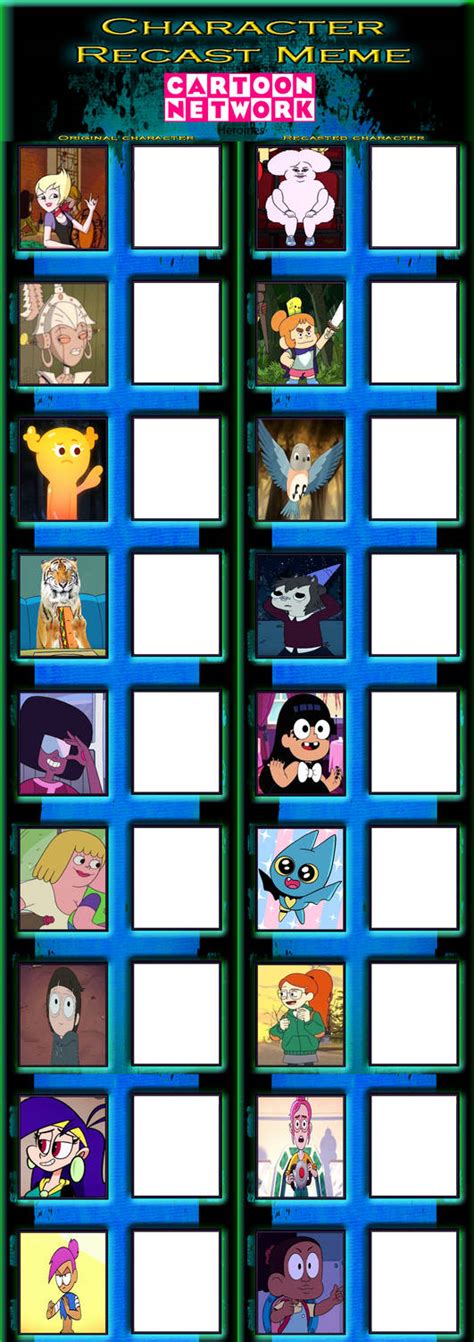 Cartoon Network Girls Cast Meme Part 2 By Julinhakawaii On Deviantart