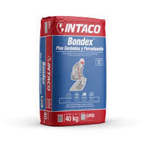 Mortero Bondex Plus 40 Kg Intaco Novagro