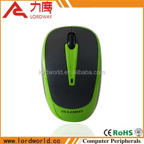 Cpi 1200 High Resolution Wireless Computer Mouse Black
