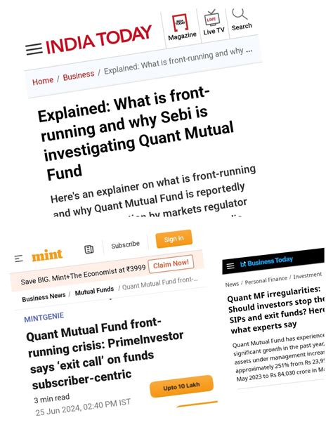 Whats Wrong With Quant Mf Sujit Kumar Posted On The Topic Linkedin