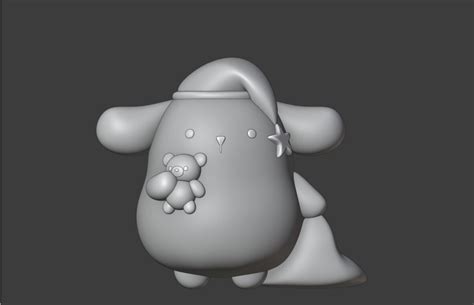 🎲 Pompompurin Sanrio Figure・ Stl File For 3d Printing・cults