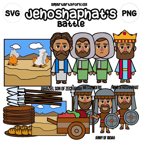 Jehoshaphats Battle Clip Art Educational Clip Arts And Bible Stories