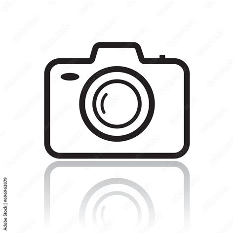 Camera Line Icon Camera Vector Photo Camera Icon Photography Symbol