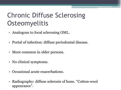 Osteomyelitis 1 Power Point Presentations Ppt Free Download