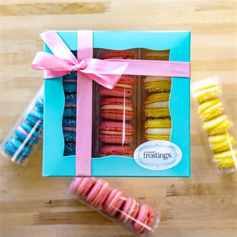 Macaron Box Sweet Frostings Blissful Bakeshop