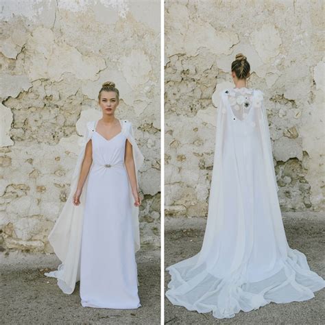 Vestidos De Novia Con Capa Inspírate Bendita Locura Madrid