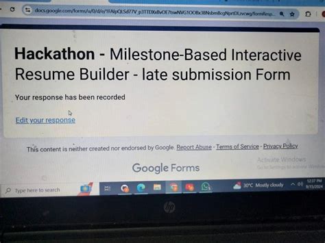 My Latest Hackathon Project Dynamic Resume Builder Parveen Jatoi