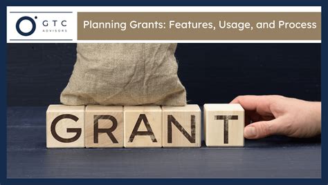 Planning Grants Features Usage And Process