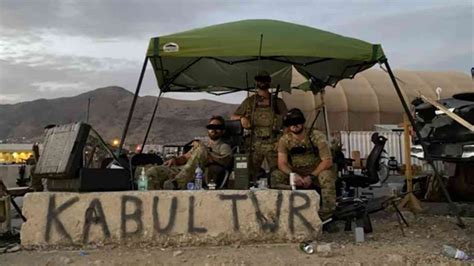 Combat Controllers From The 24 During The Fall Of Kabul Hamid Karzai