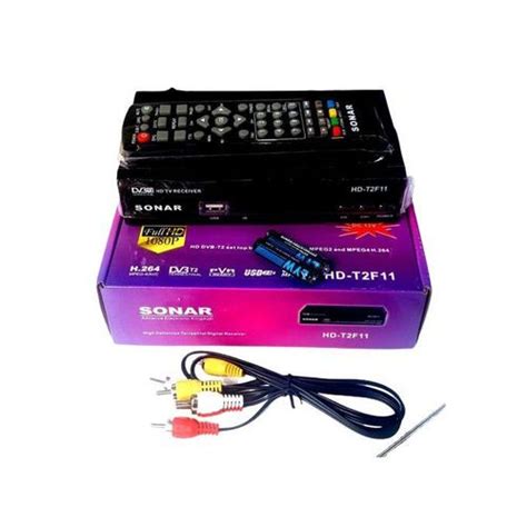 Sonar Onar Free To Air 1080p Full Hd Digital Set Box Decoder No Monthly