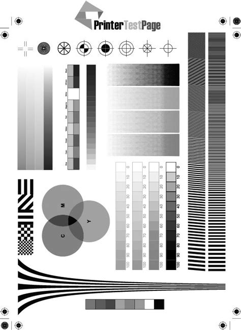 View Large Size Print Color Or Black White Test Pages Printertestpage