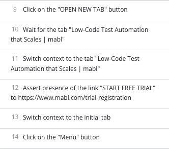 Testing In Different Tabs Mabl Help