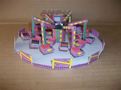 Fun Fair Card Model 00 Scale Orbitorfairground Modelcard Kitt00 Sca £699 Picclick Uk