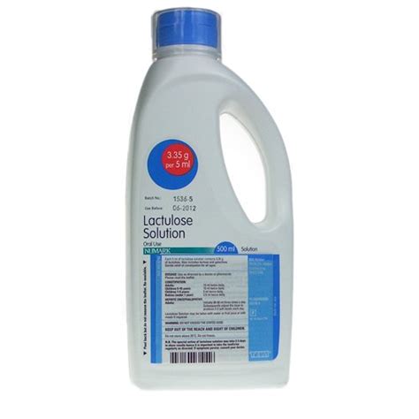 Lactulose Oral Solution 500ml Live Well Nationwide