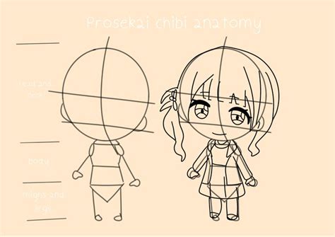 Project Sekai Chibi Anatomy