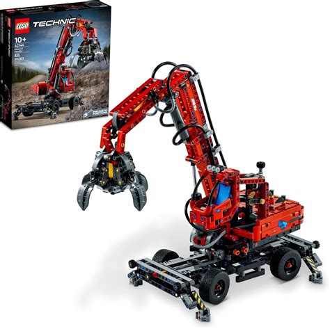 Lego Technic Material Handler Crane 42144 Building Toy Set