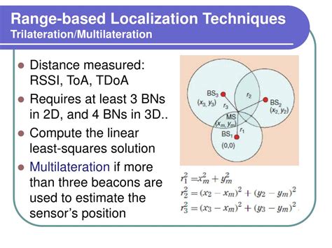 PPT Localization Techniques In Wireless Sensor Networks PowerPoint Presentation ID