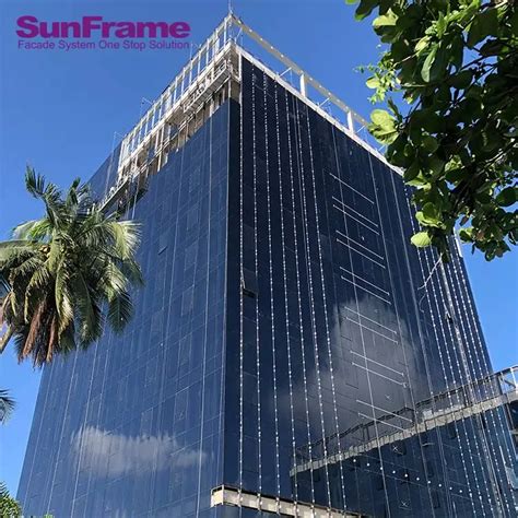 Modern Design Exterior Glass Cladding Curtain Wall China Modern Design Exterior Glass Cladding